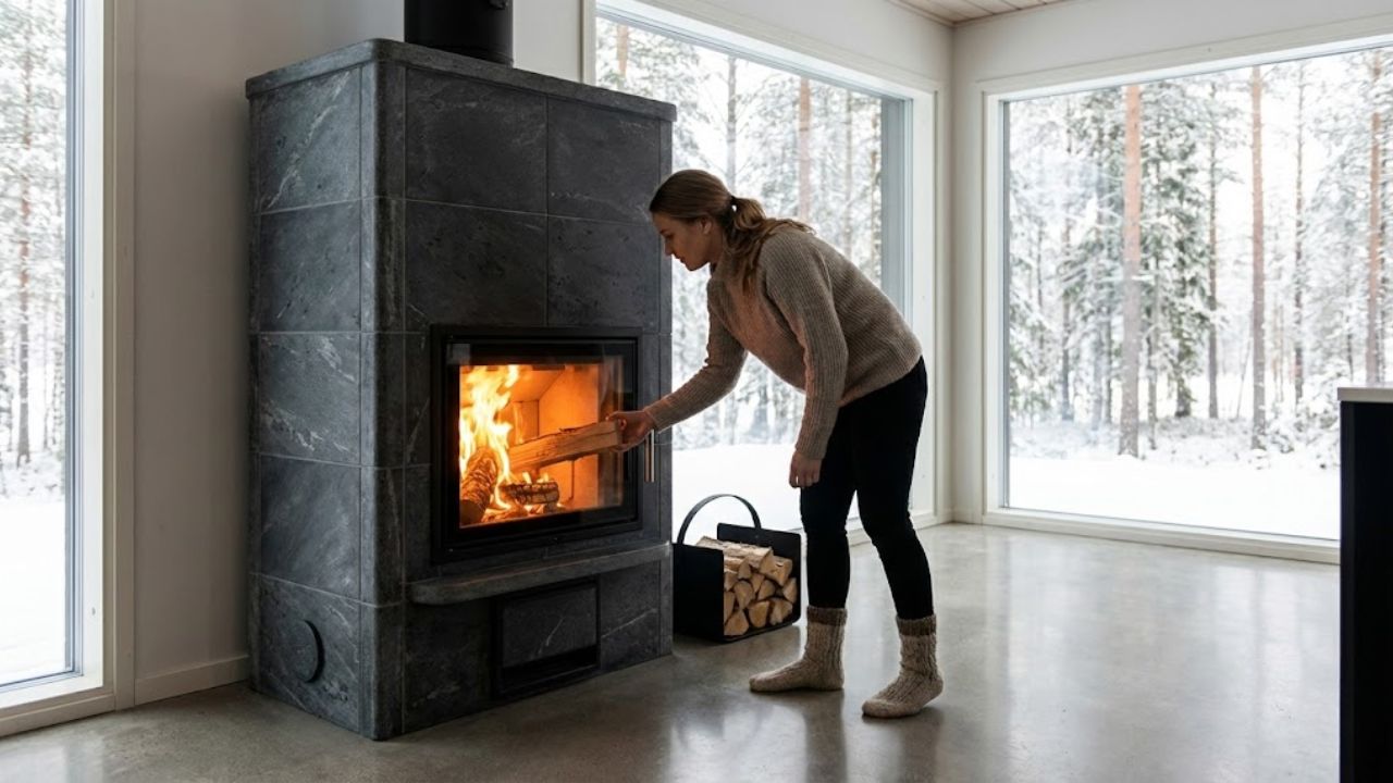 In Finland, homes are heated without radiators by using a simple ...